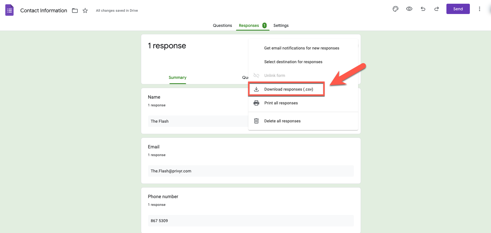How to get a notification when a Google Form is submitted