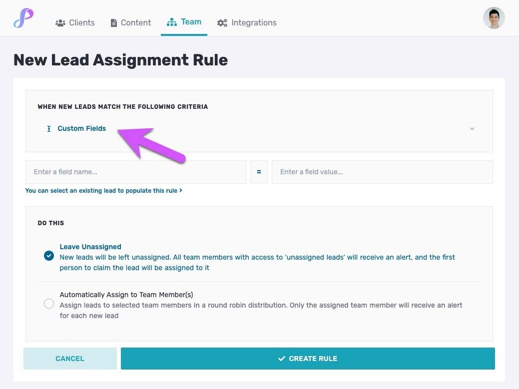 Feature Update: Improved Team Lead Assignment Rules - Privyr Blog