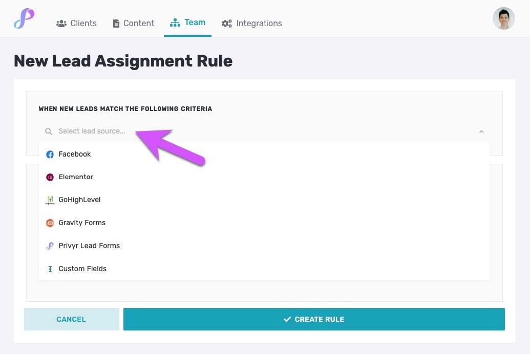 Feature Update: Improved Team Lead Assignment Rules - Privyr Blog