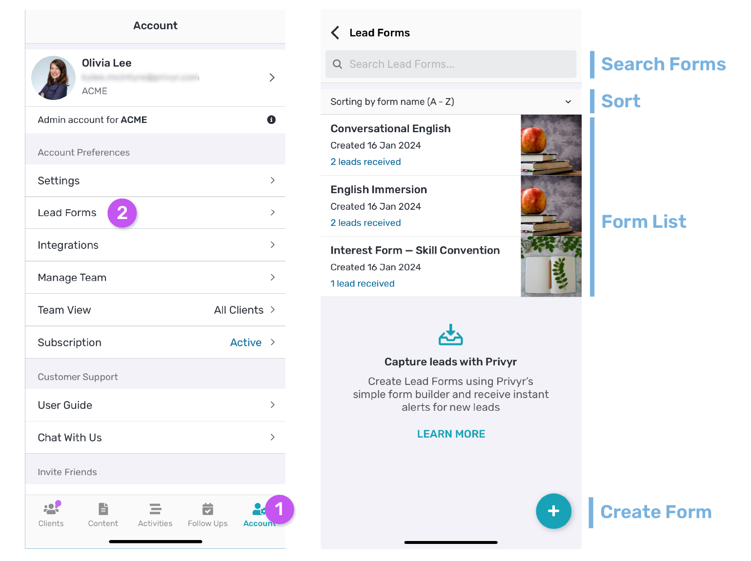 How to increase online course sign-ups with a lead generation tool