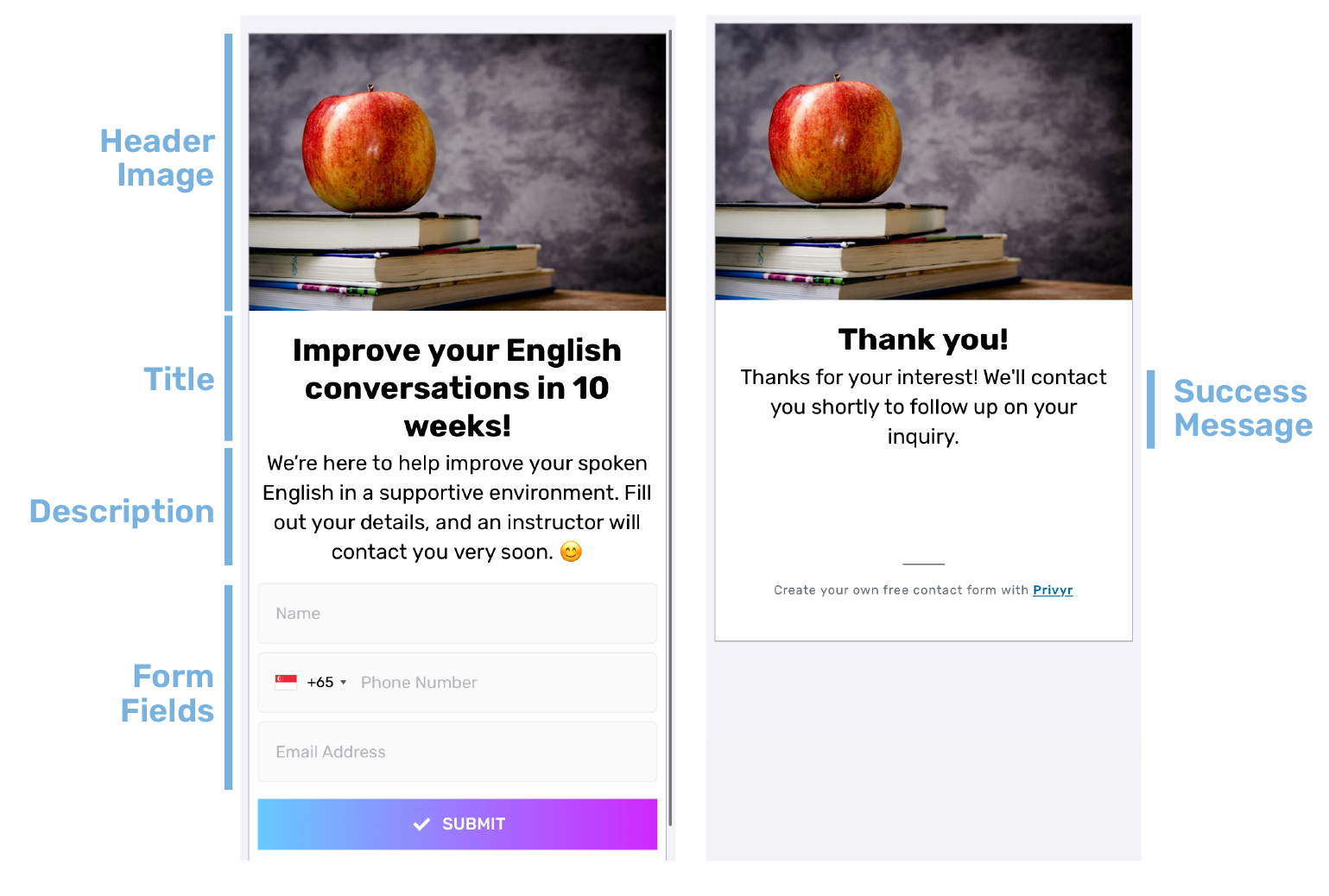 How to increase online course sign-ups with a lead generation tool