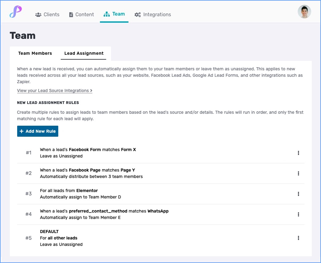 4 ways to automatically assign leads to your team