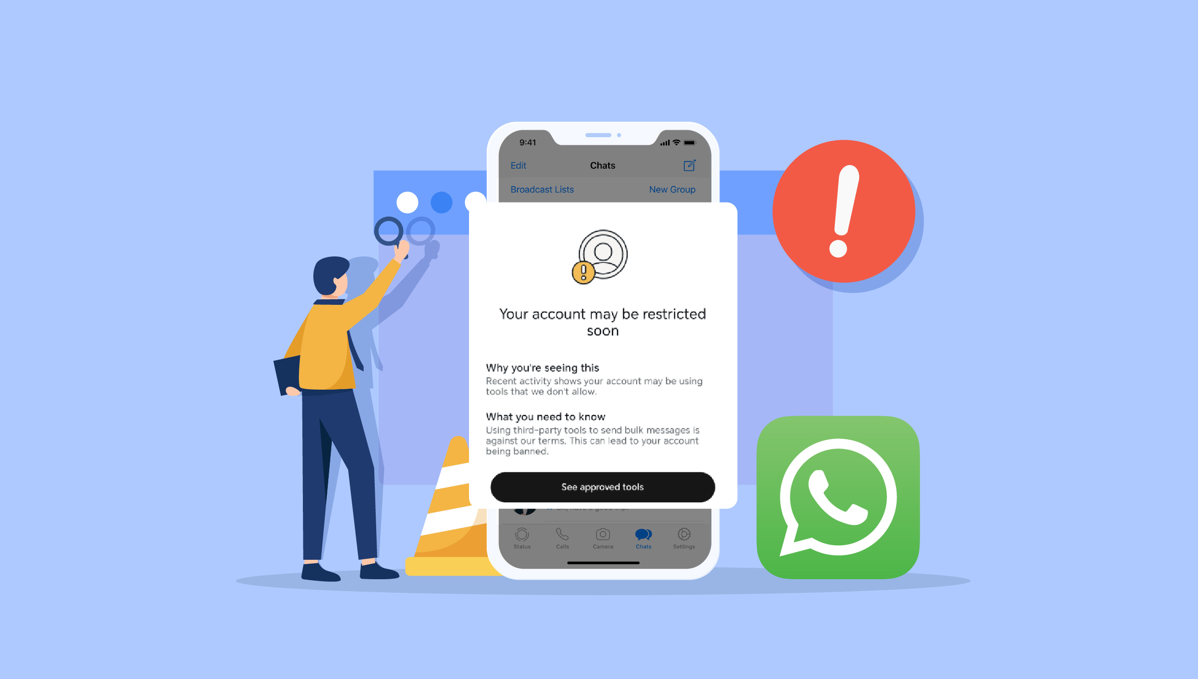 You account may be restricted soon WhatsApp alert- Privyr Blog