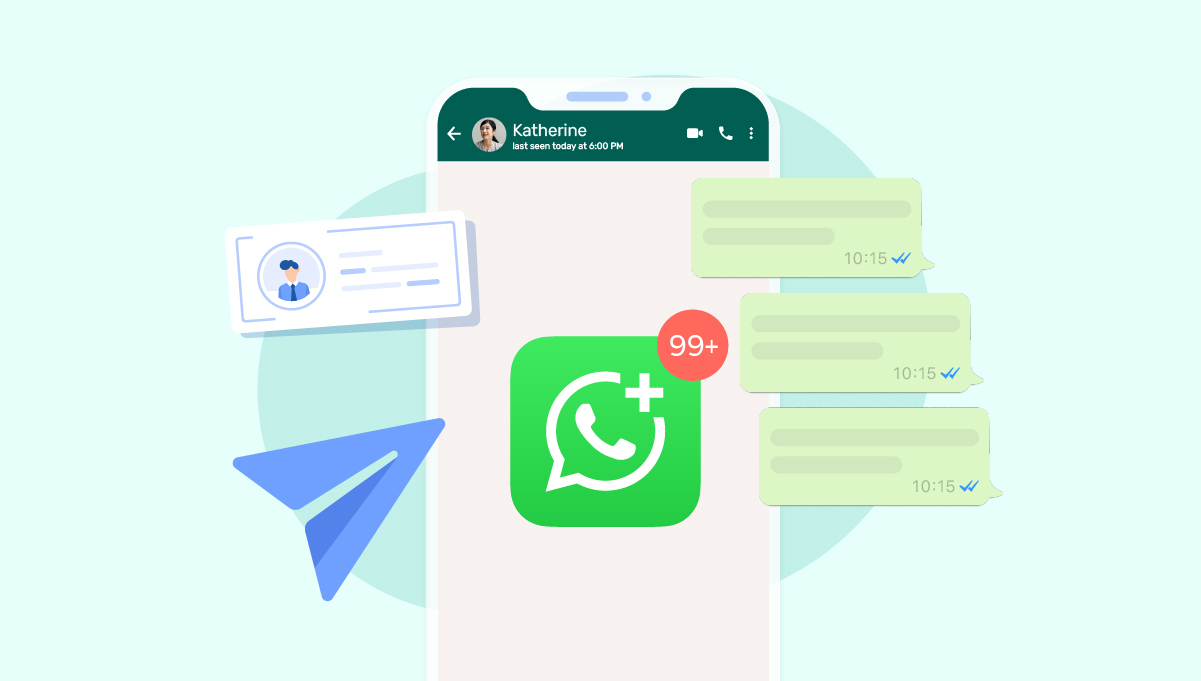 How many messages can I send on WhatsApp Business?
